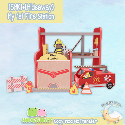 Second Life Marketplace - {SMK}+[Hideaway] My 1st Fire Station